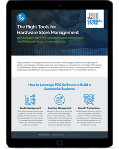 Learn How Our Services Benefit Hardware Stores | The General Store